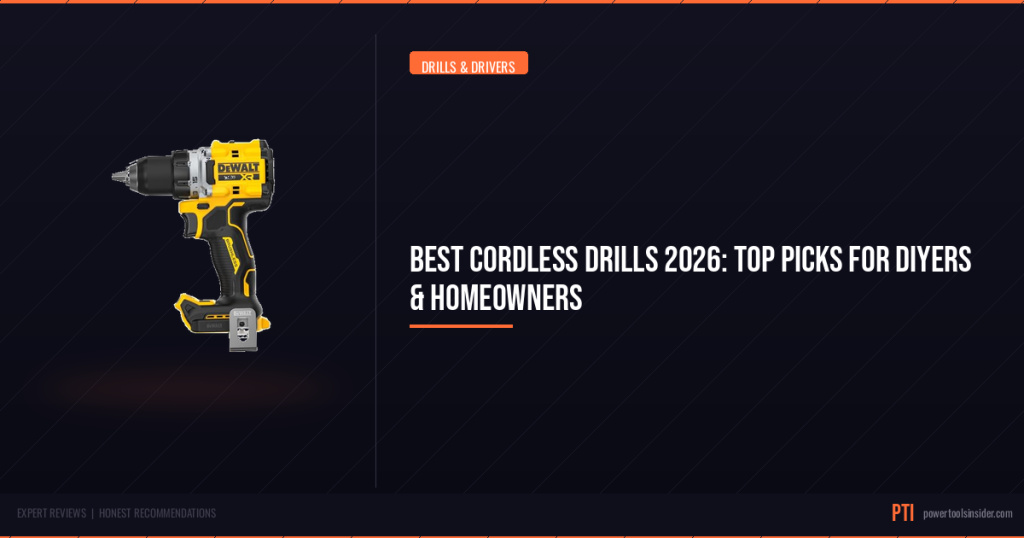 Best Cordless Drills 2026: Milwaukee vs DeWalt vs Makita - Power Tool ...