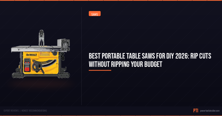 Best Table Saws 2026: Portable & Jobsite Picks - Power Tool Insider
