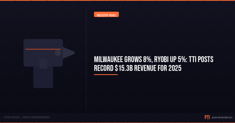 Milwaukee & Ryobi Parent TTI Reports Record Revenue in 2025 - Power ...