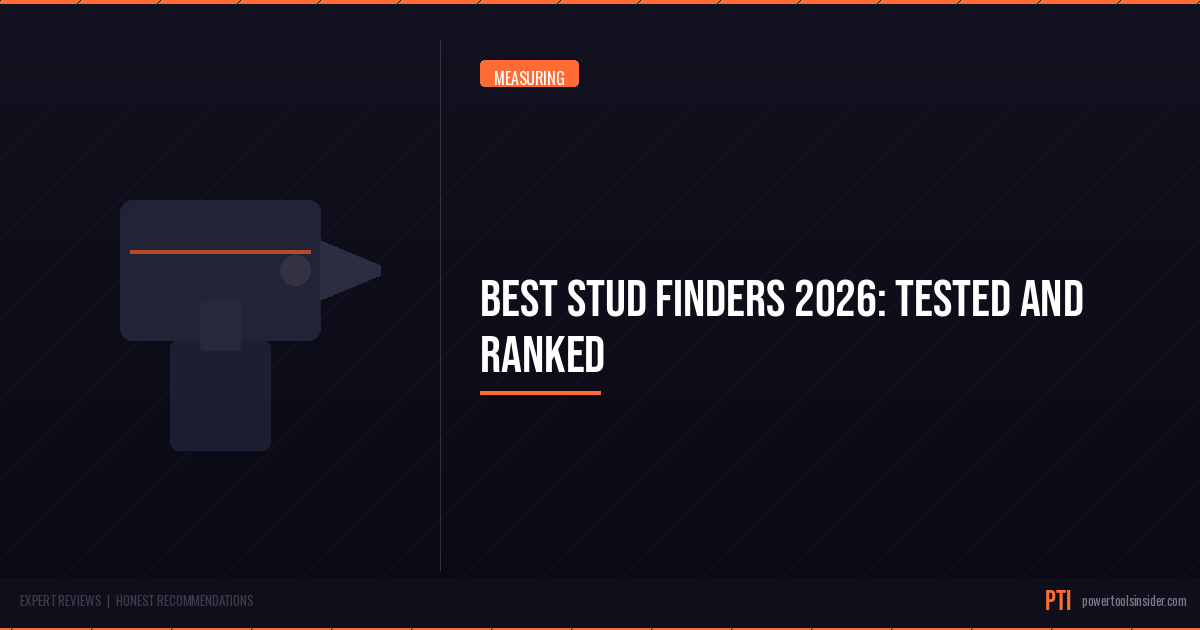Best Stud Finders 2026: Tested and Ranked - Power Tool Insider